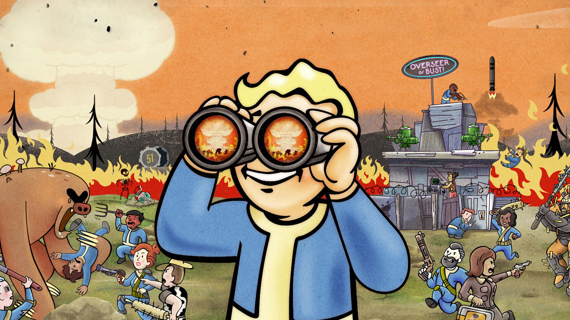 Fallout, gli scatti dal set della serie Amazon Prime mostrano il Vault ...